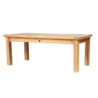 Teak Coffee Table Colorado - Rectangular 50 x 24" (125 x 60 cm) - Bed Bath & Beyond - 39766770